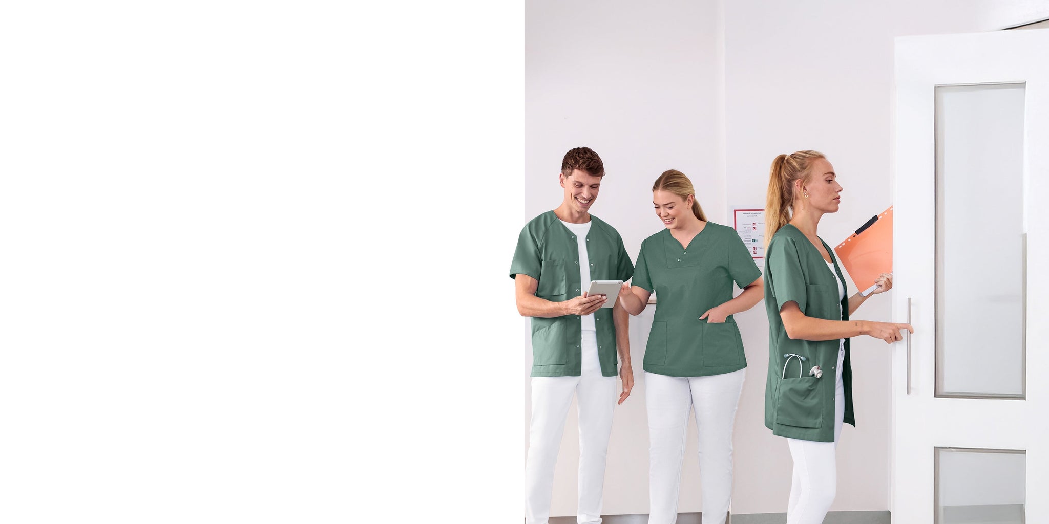 Blouses CORE pour femmes et hommes pour la médecine et les soins infirmiers